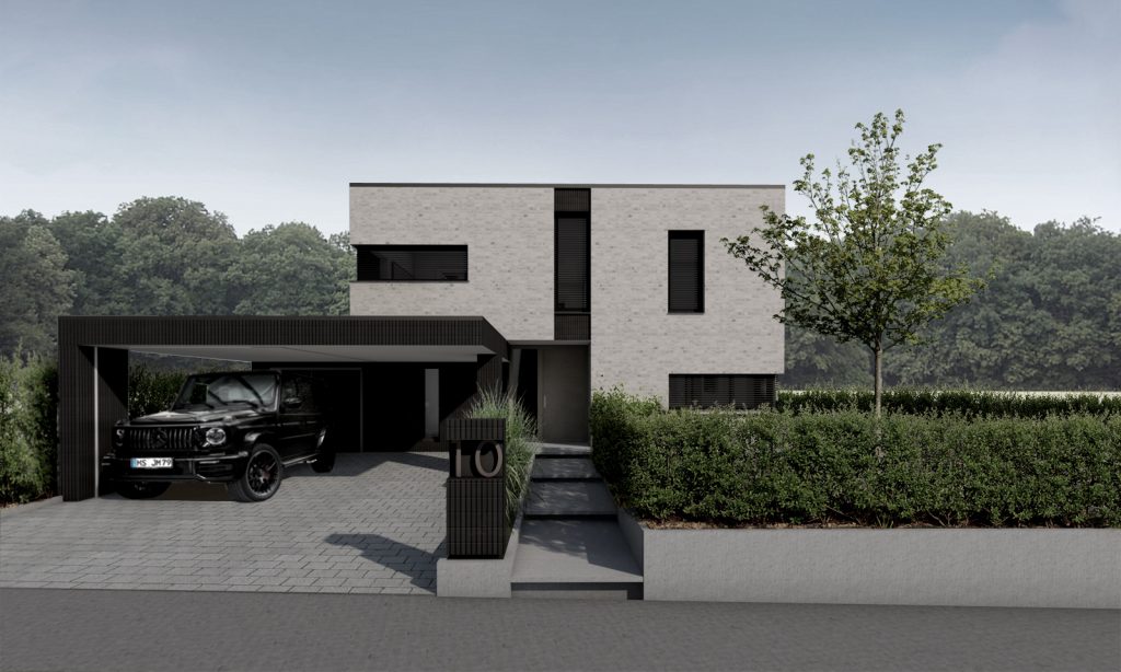 Neubau eines modernen Einfamilienhauses Altenberge – Holtfrerich ...
